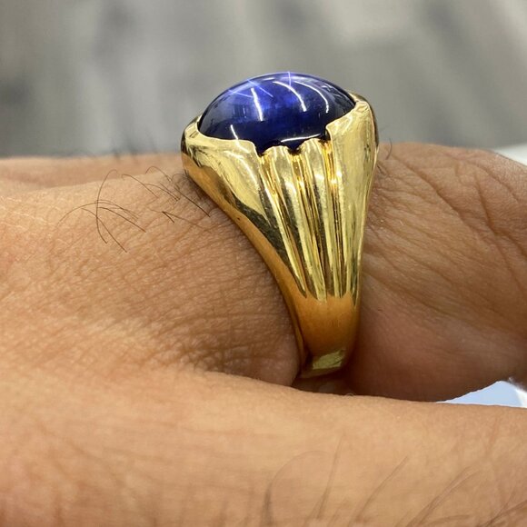 Prime Jewelry 269 | Jewelry | 4k Yellow Gol Authentic Mens Ring Size 1 ...